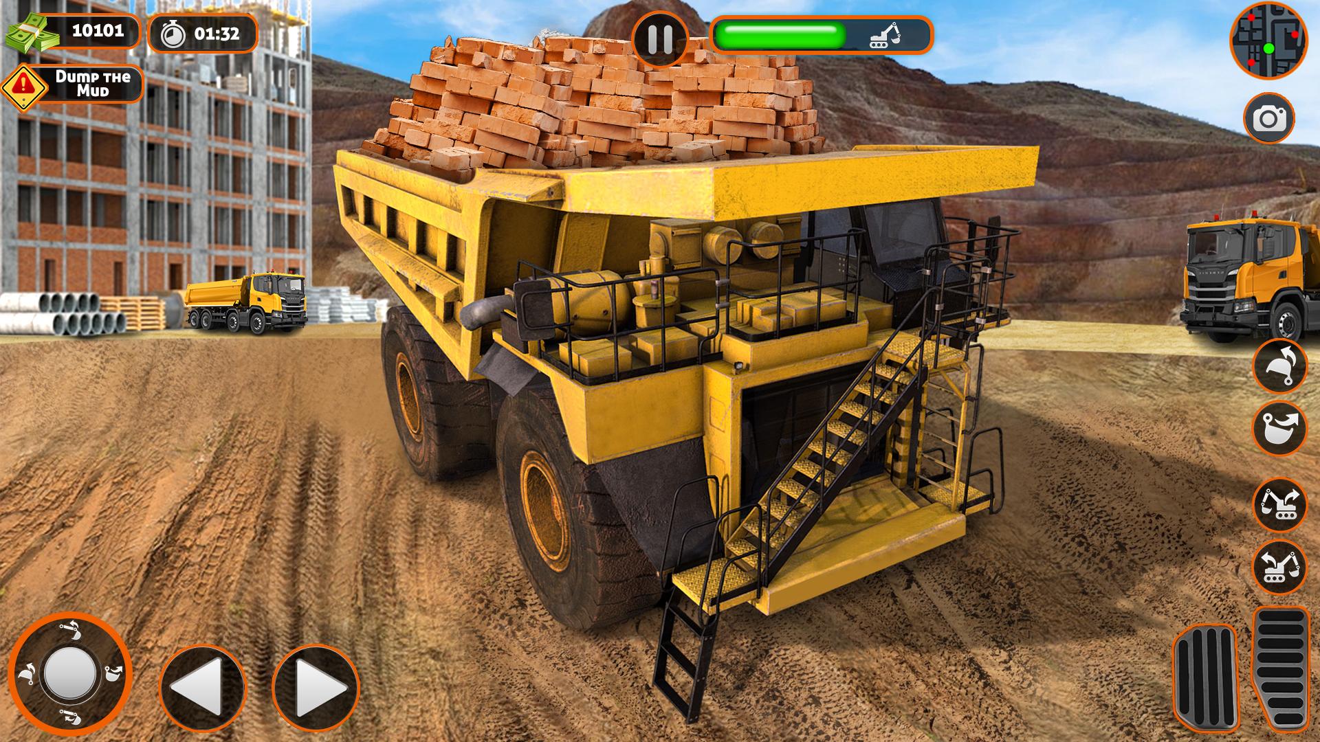Download Construction Dump Truck Game android on PC