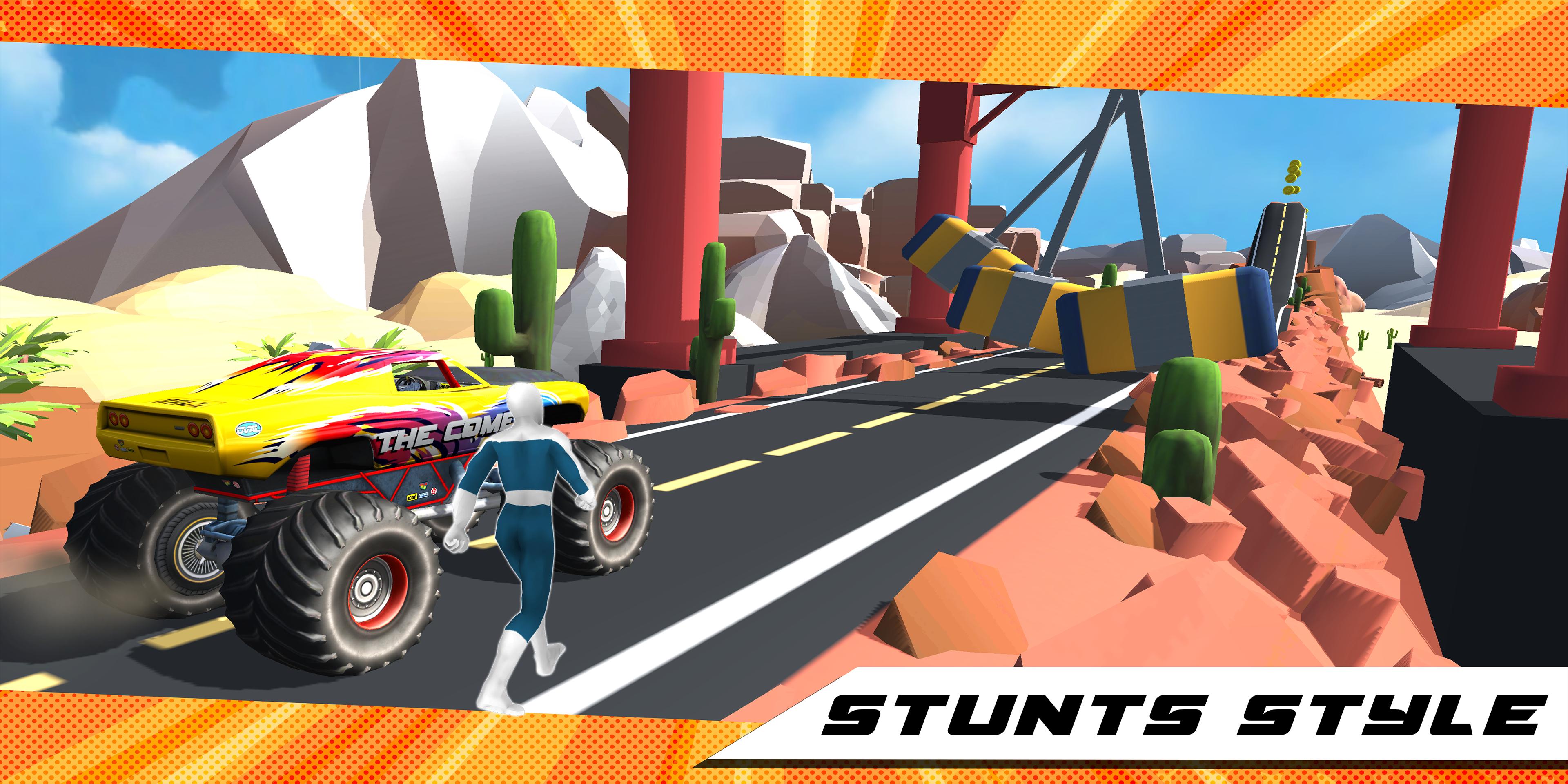 在電腦上下載Superhero Mega Ramp Car Stunt | GameLoop官方網站