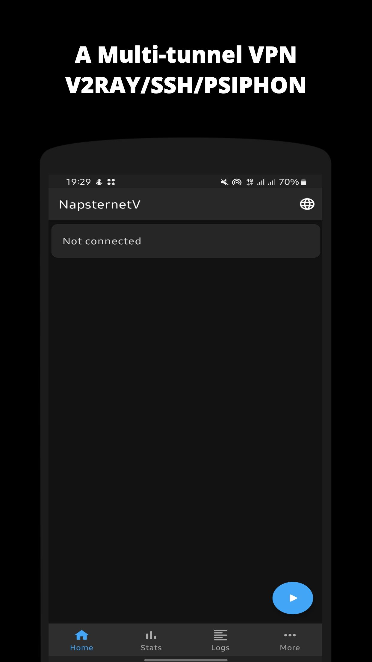 Download Npv Tunnel V2ray/Psiphon/SSH android on PC