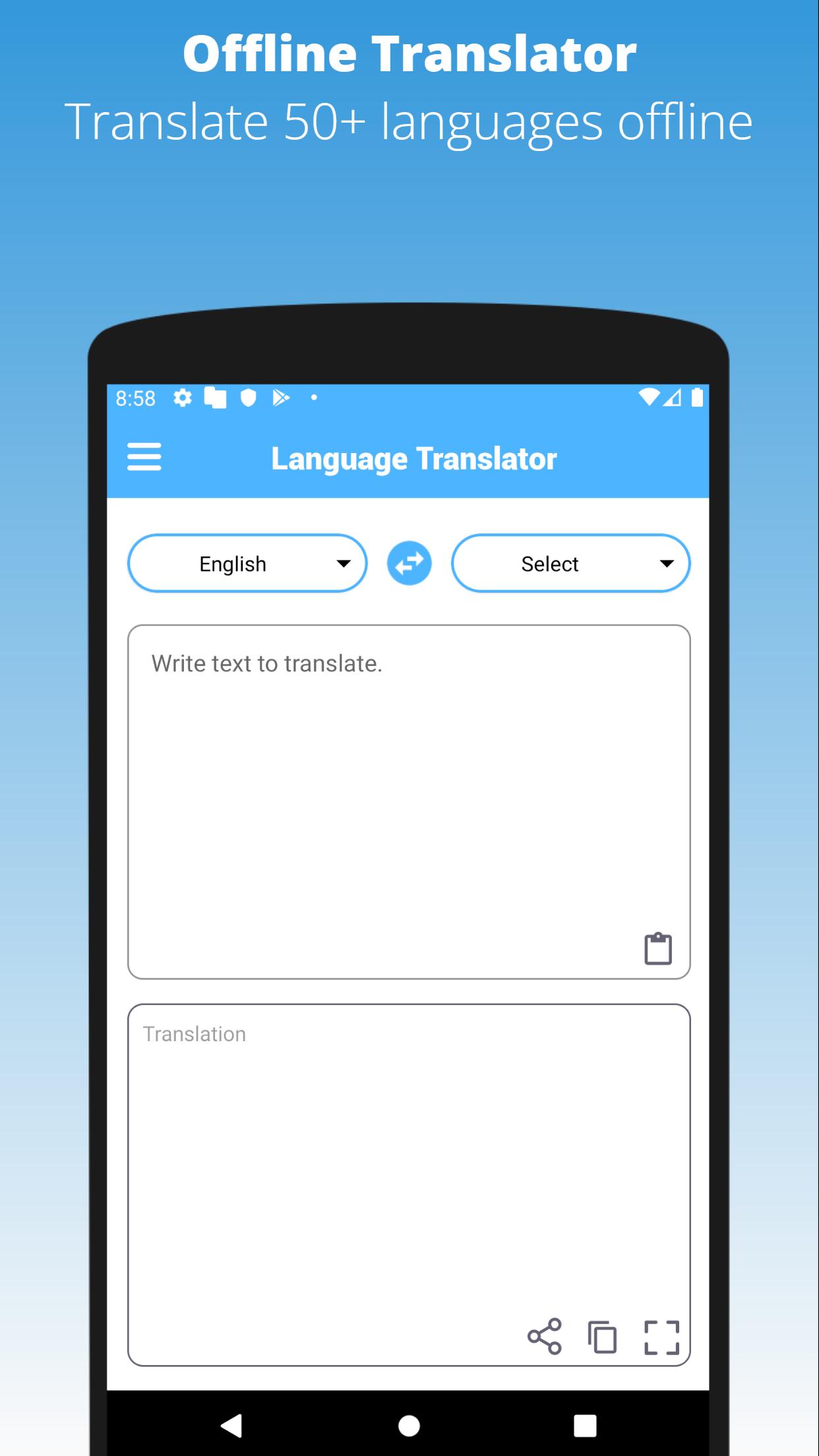 Download Offline Translator android on PC