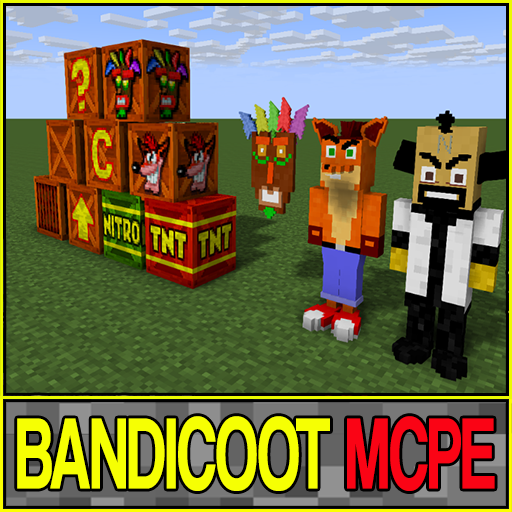 Download Mod Crash Bandicoot Craft for MCPE android on PC