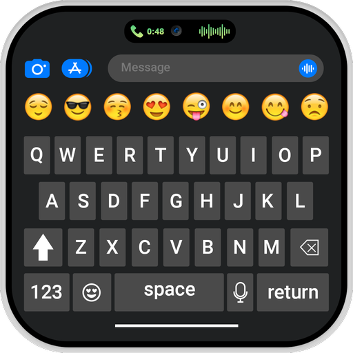 Download iPhone Keyboard iOS Emojis android on PC