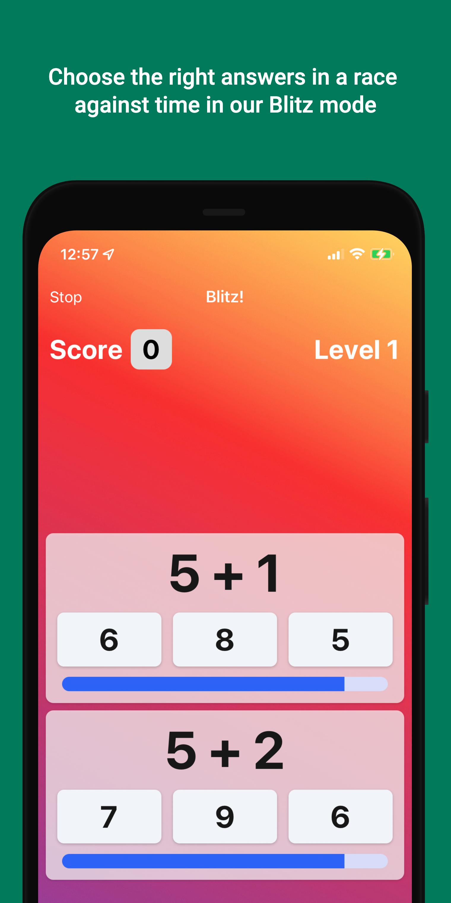 Descargar MathUp - Speed Math Game en PC | GameLoop Oficial