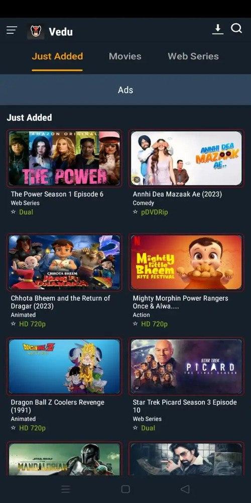 Descargar Vedu:App Movies - Series en PC | GameLoop Oficial