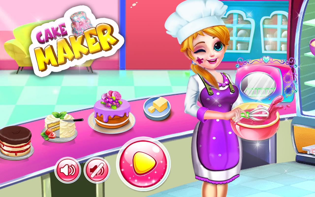 Download Cake Making Games For Girls android on PC