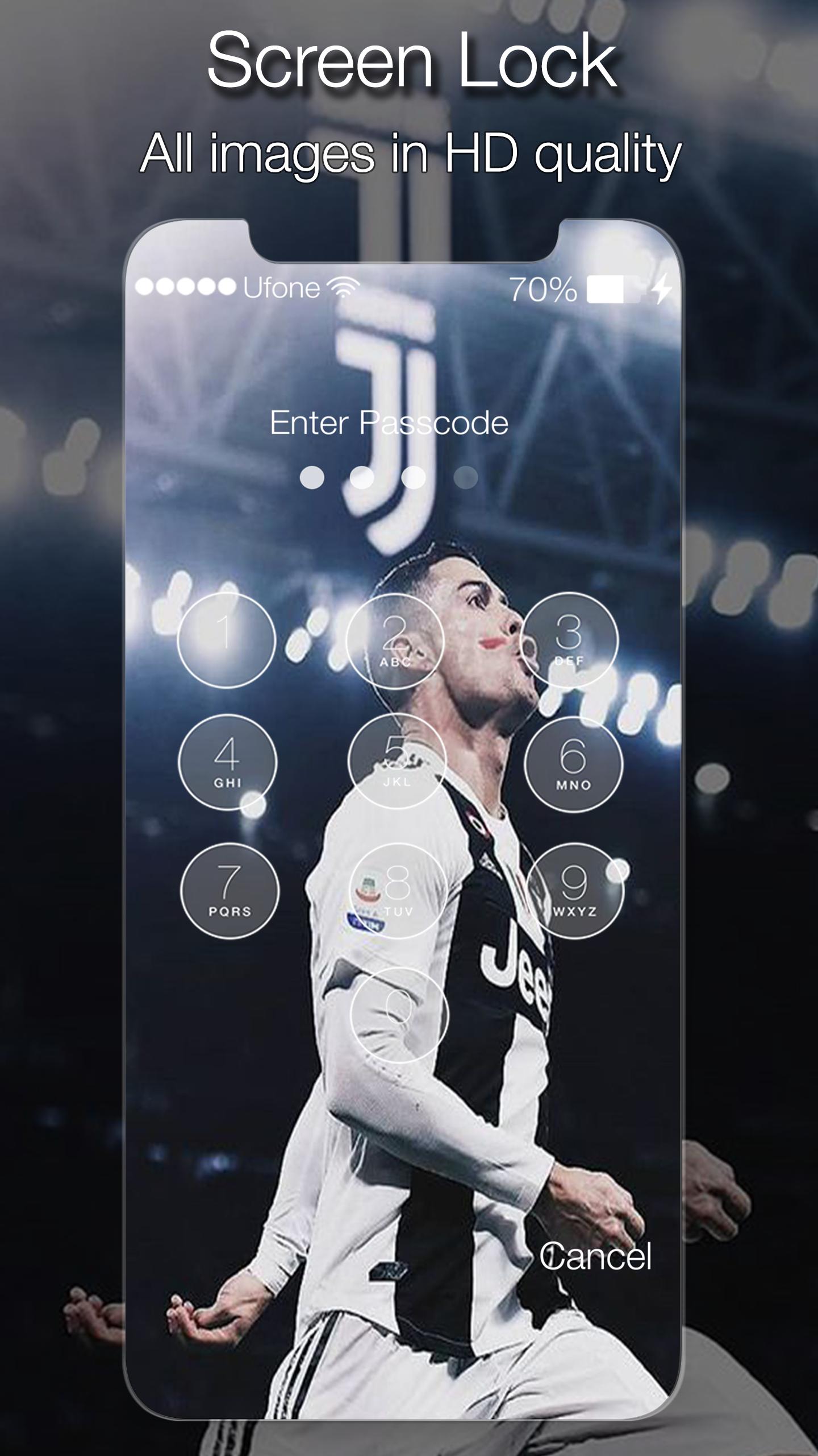 Download Cristiano Ronaldo Lock Screen android on PC