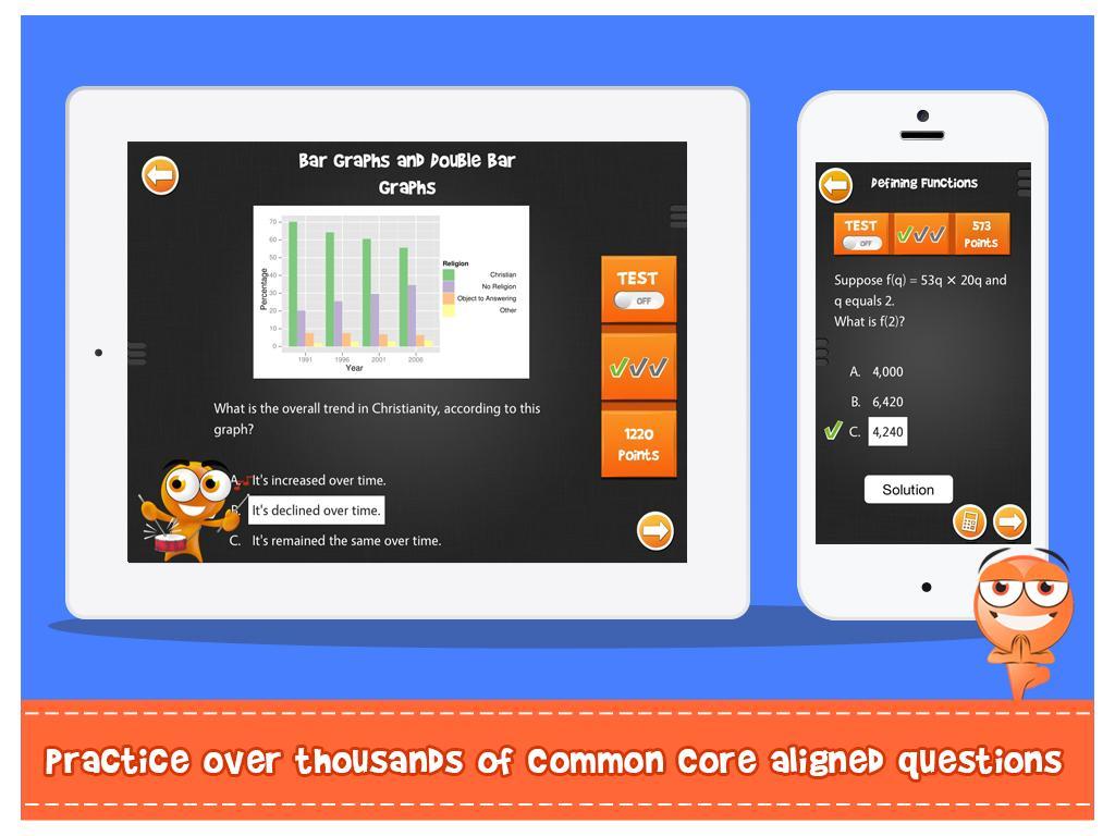 Descargar iTooch 8th Grade Math en PC | GameLoop Oficial
