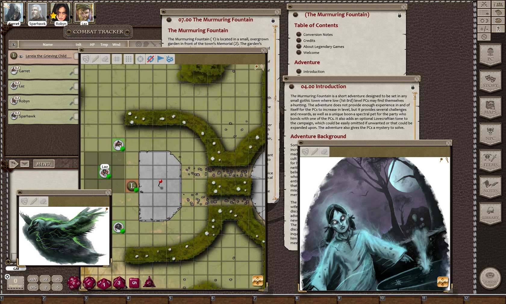 Download Fantasy Grounds - 5E: The Murmuring Fountain Free and Play on PC