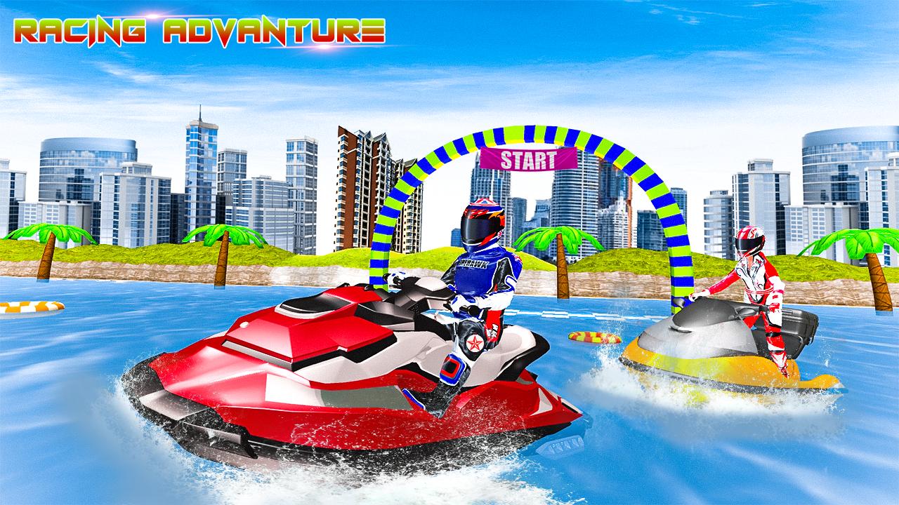 Download Jet Ski Water Boat Racing Game android on PC