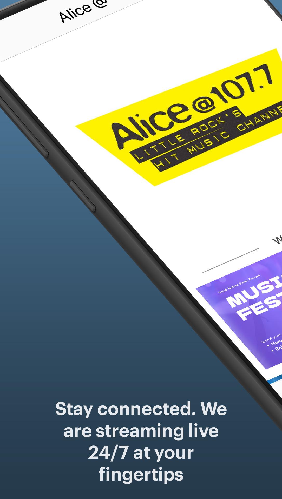 Download Alice @ 107.7 android on PC