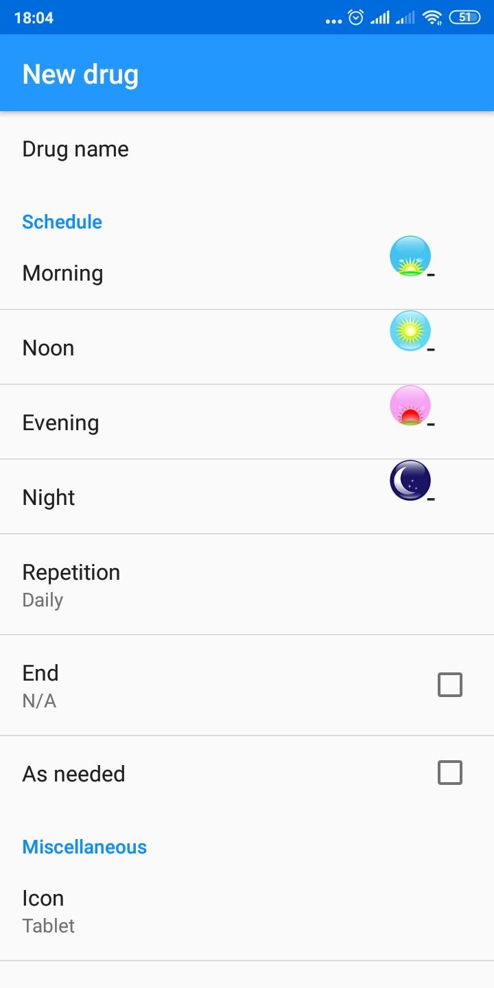 Download Pill & med reminder with alarm android on PC
