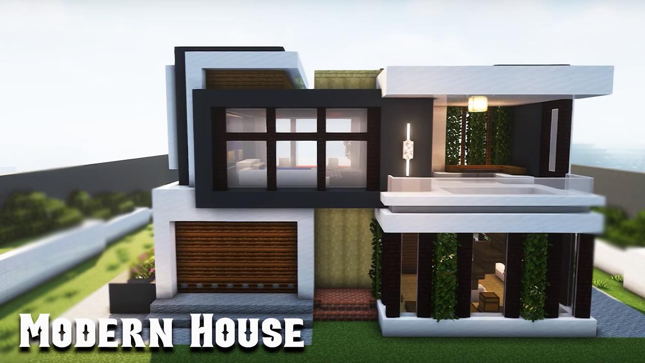 Download Modern House Mod For Minecraft android on PC