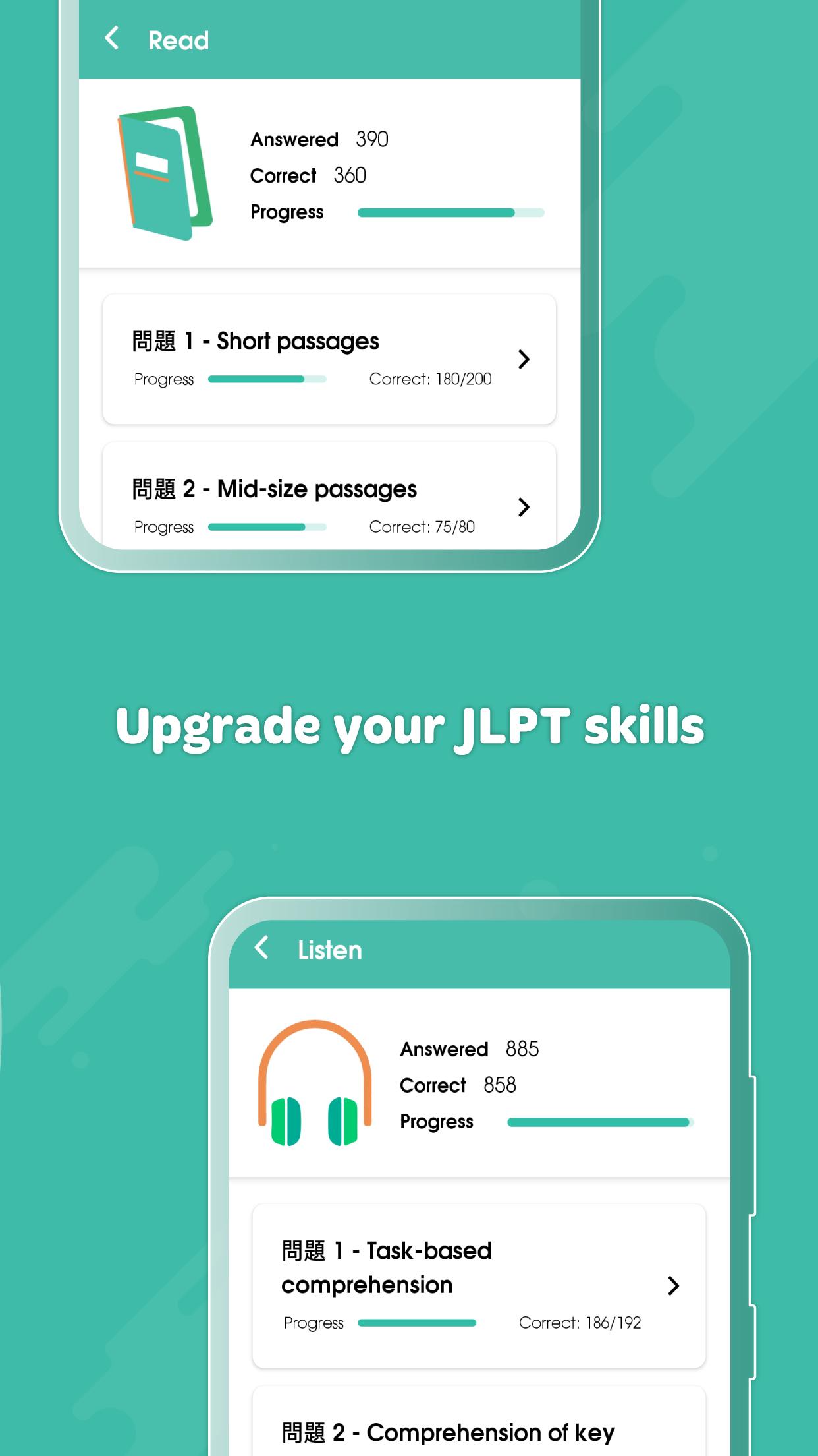 Download N5-N1 JLPT test - Migii JLPT android on PC