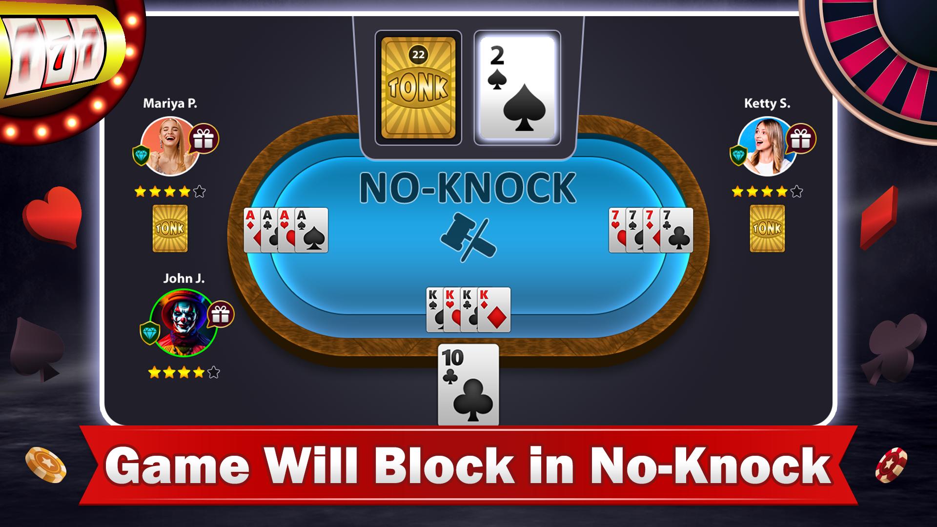 Play Tunk Card Game - Tonk Online Online on PC for Free