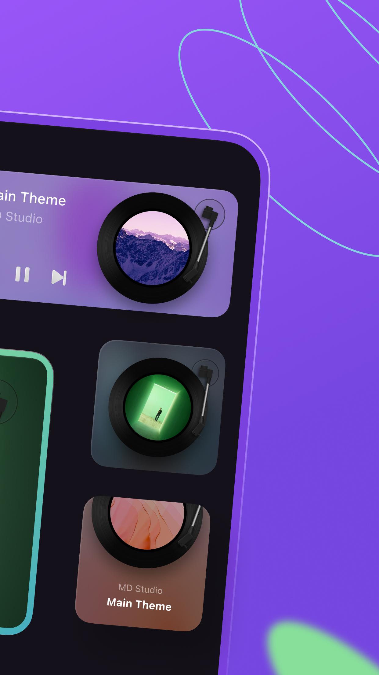 Descargar MD Vinyl - Music Widget en PC | GameLoop Oficial