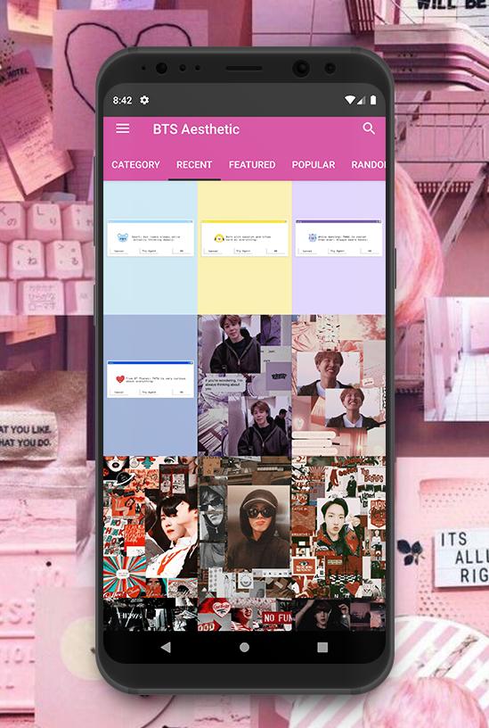 تنزيل BTS Aesthetic Wallpaper & Lockscreen HD على جهاز الكمبيوتر ...