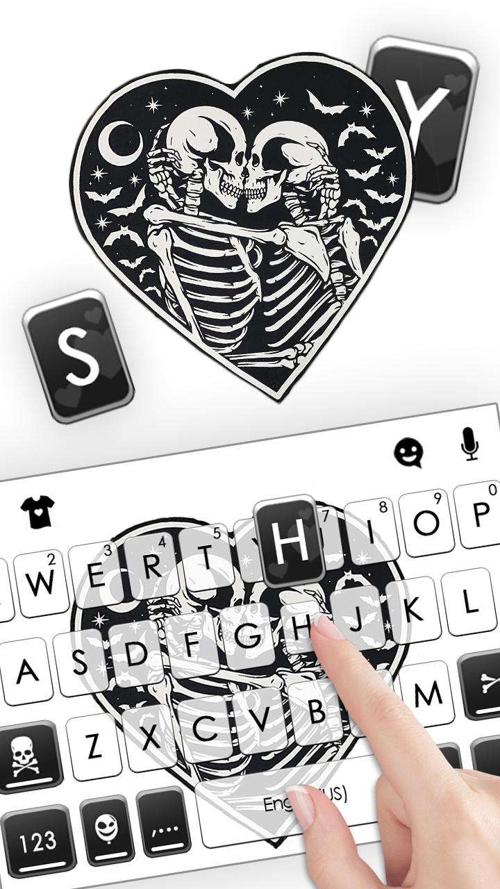 Descargar Skull Love Heart Keyboard Back en PC | GameLoop Oficial