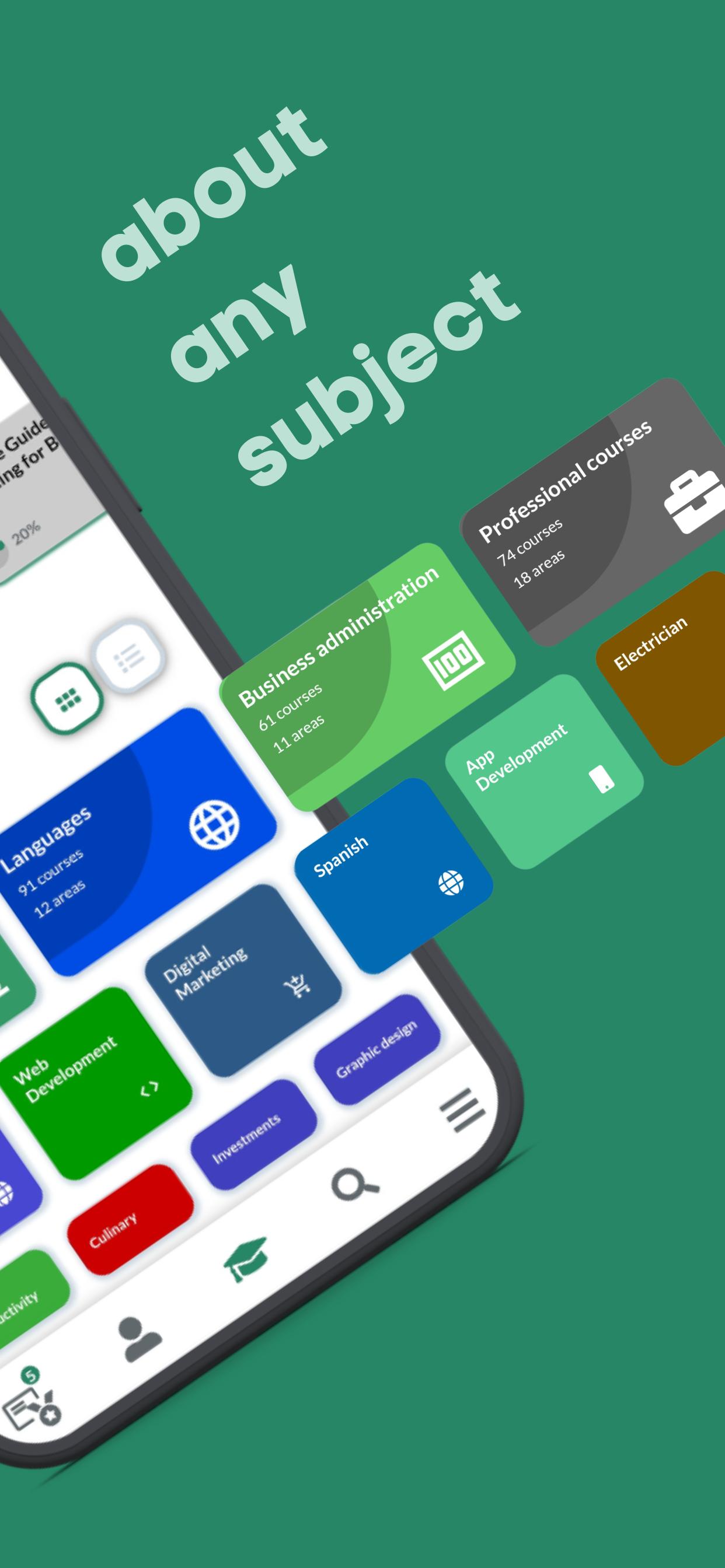 Download Cursa - Online courses android on PC
