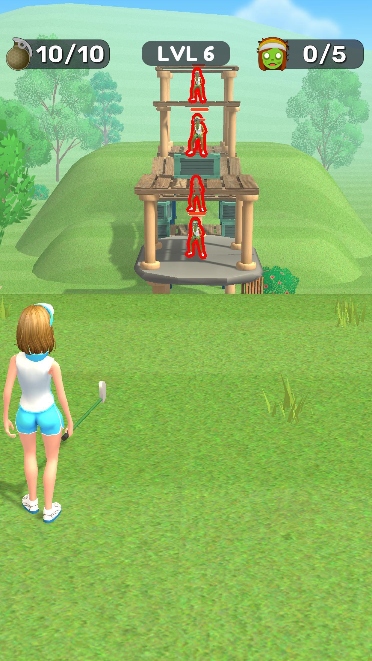 Download Angry Golf android on PC