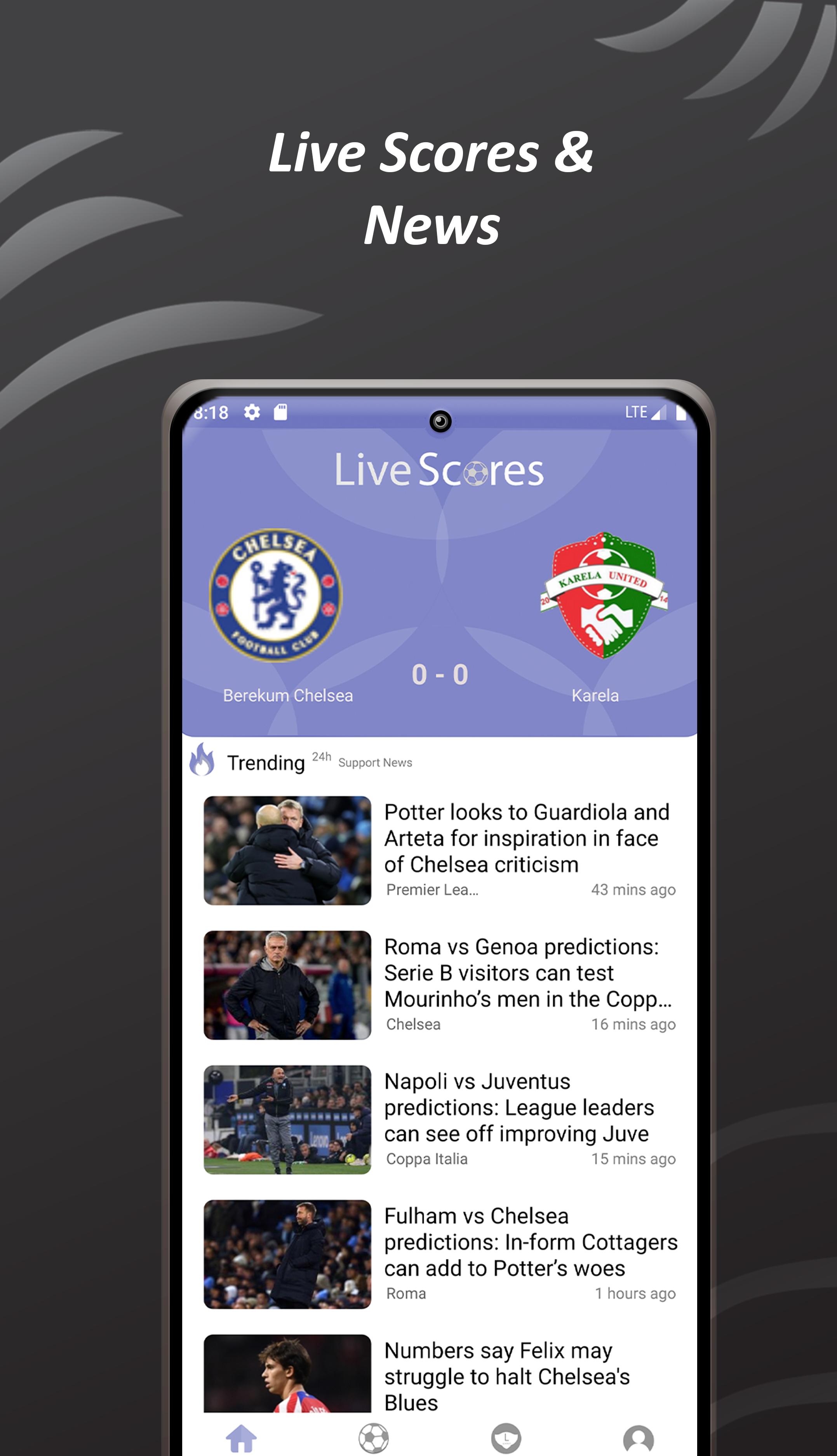 Descargar Soccer Live Scores - Livescore en PC | GameLoop Oficial