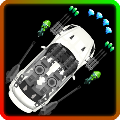 Download Aggressive Driving: 2D Car Shooting Adventure android on PC