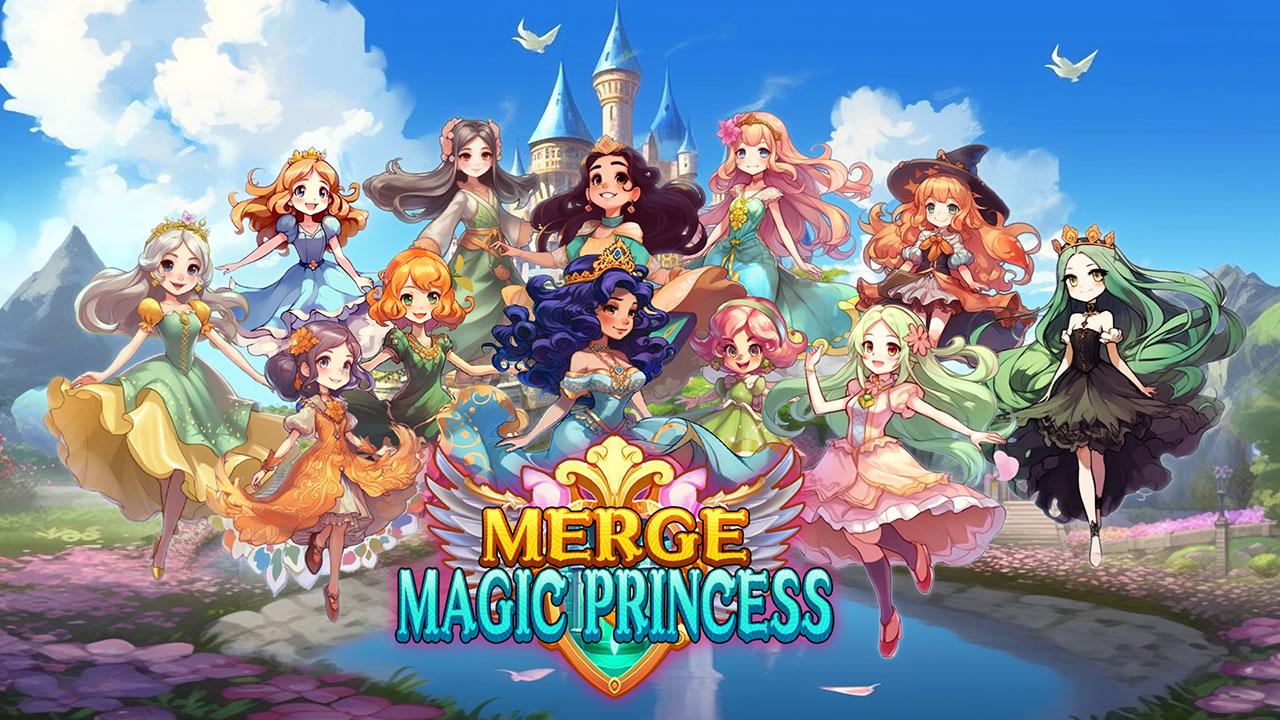 Download Merge Magic Princess: Tap Game android on PC