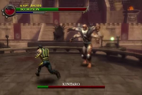 Mortal Kombat Shaolin Monks Psp