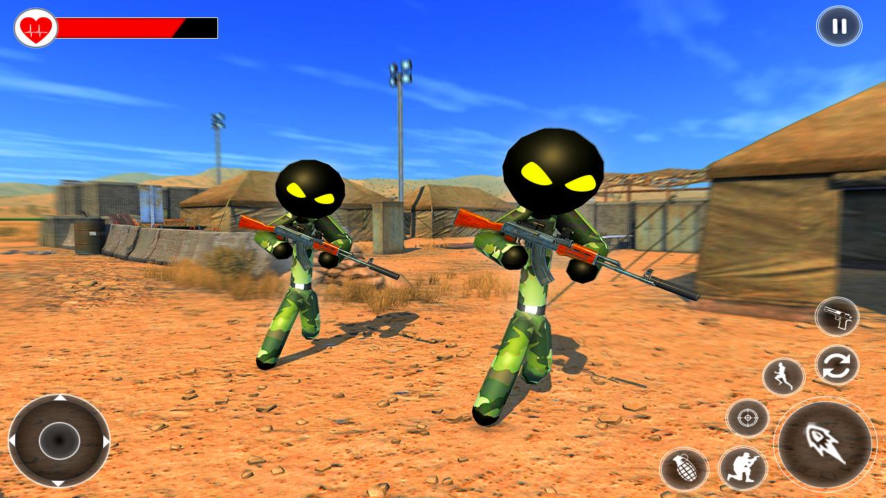 تنزيل Stickman Army Fps Shooter - Stickman Counter Game على جهاز ...