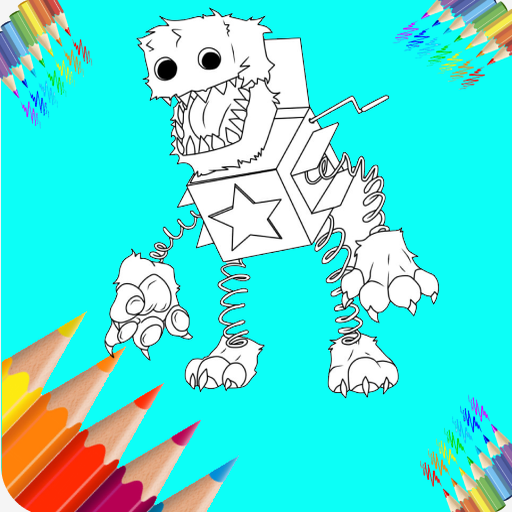 Download Boxy Boo Coloring Book android on PC