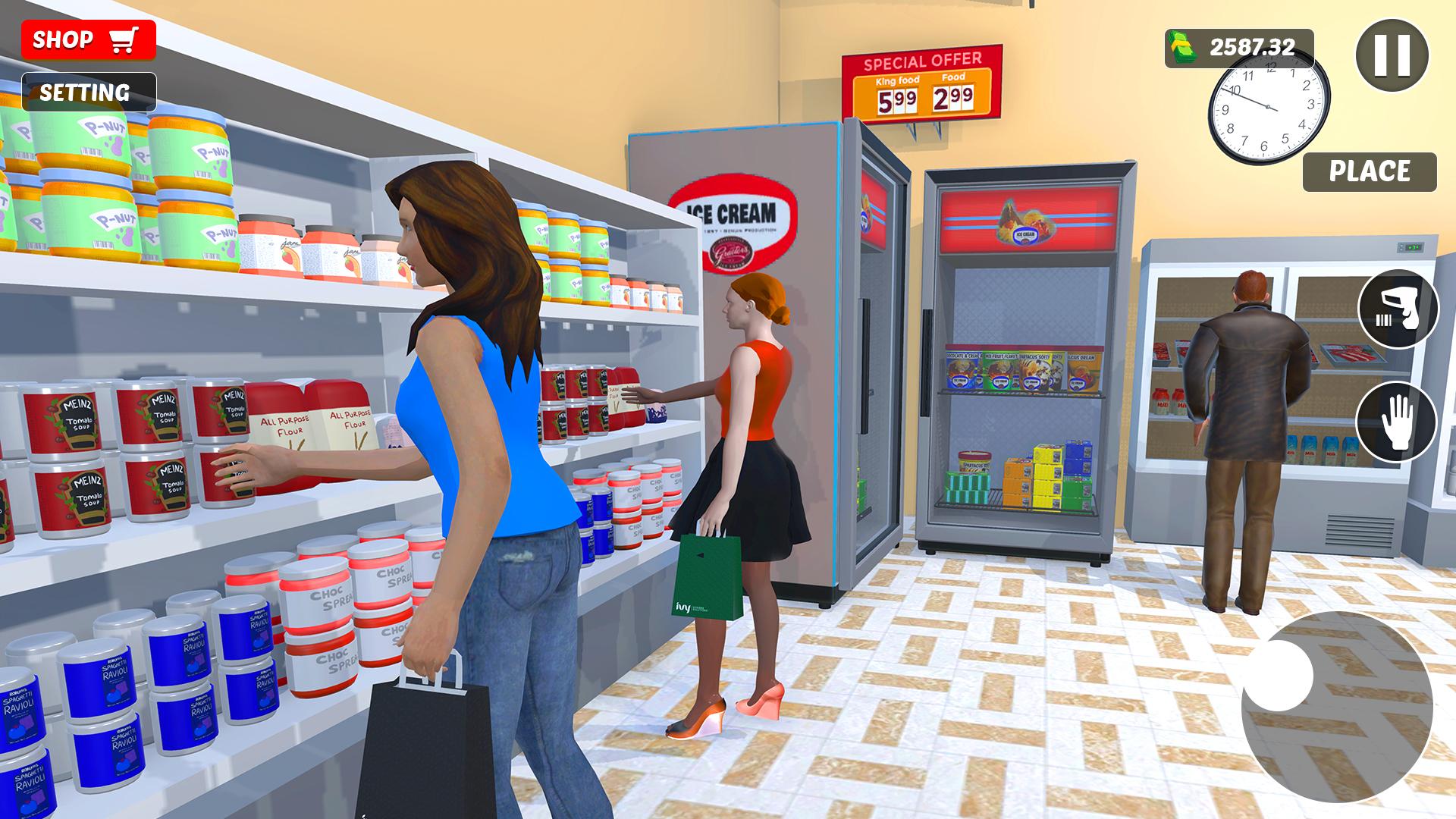 Download Supermarket Store Simulator 3D android on PC