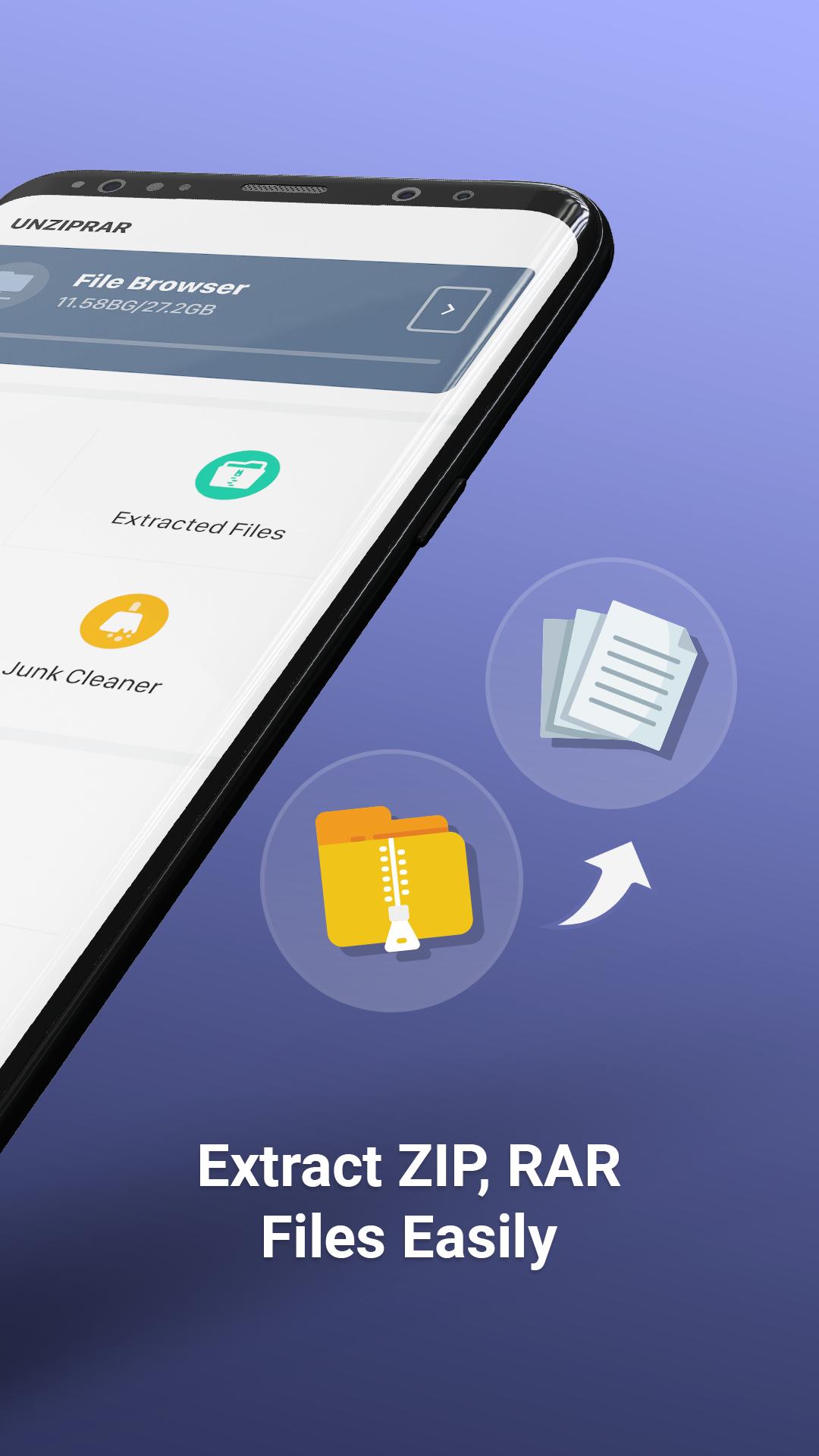 ดาวน์โหลด RAR File Extractor And ZIP Opener, ZIP RAR Creator บนพีซี ...