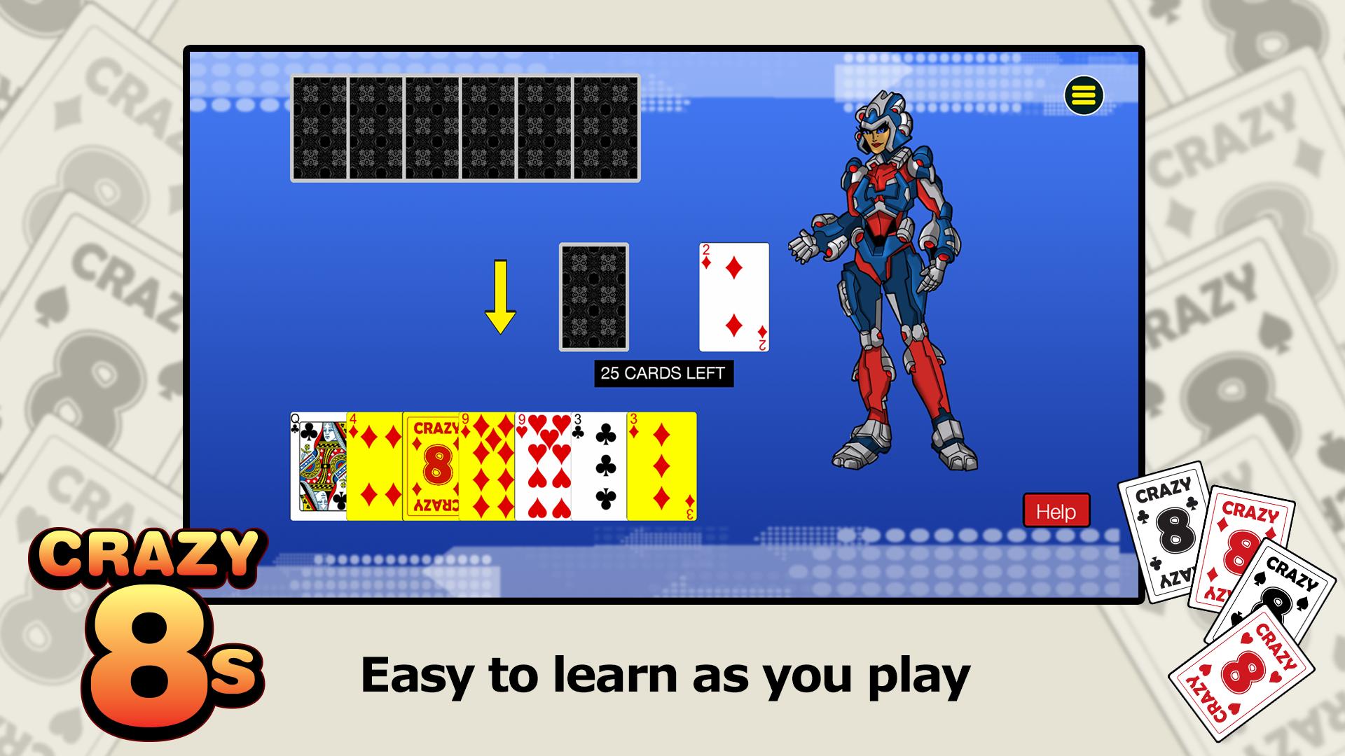 Download Crazy Eights for Everyone android on PC