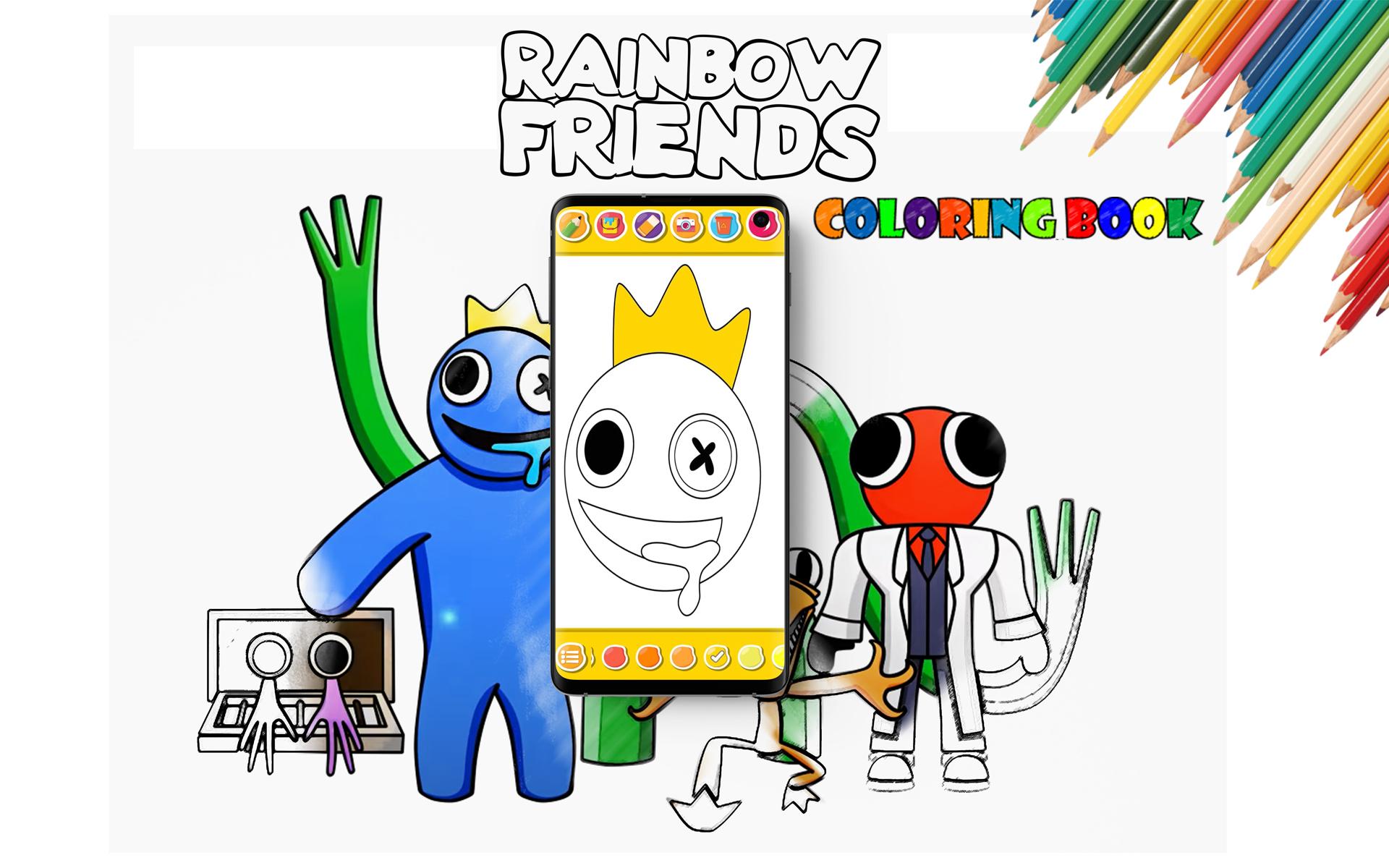 Download Rainbow Friends Coloring Book android on PC
