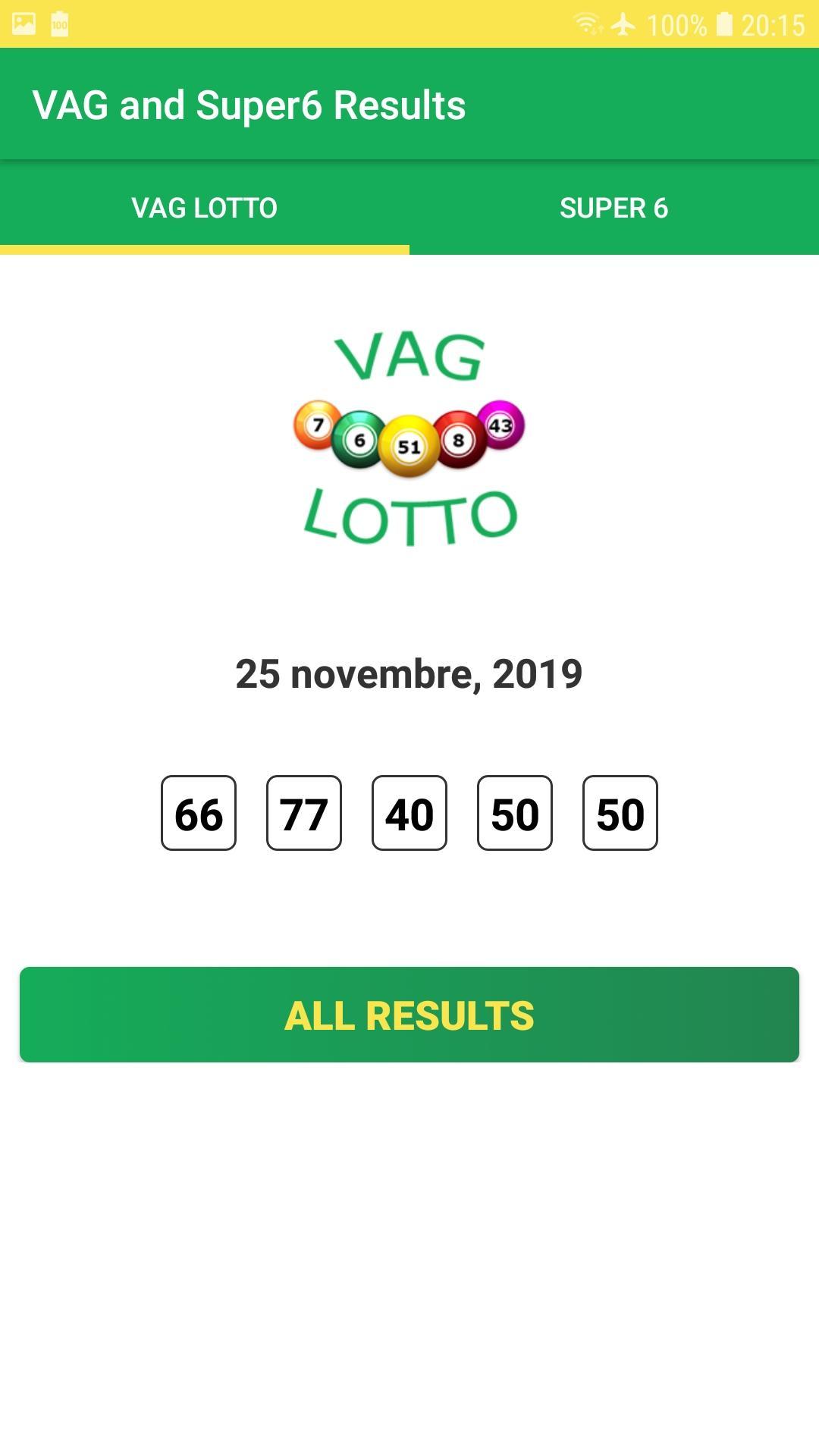 Download Ghana VAG LOTTO and Super 6 android on PC