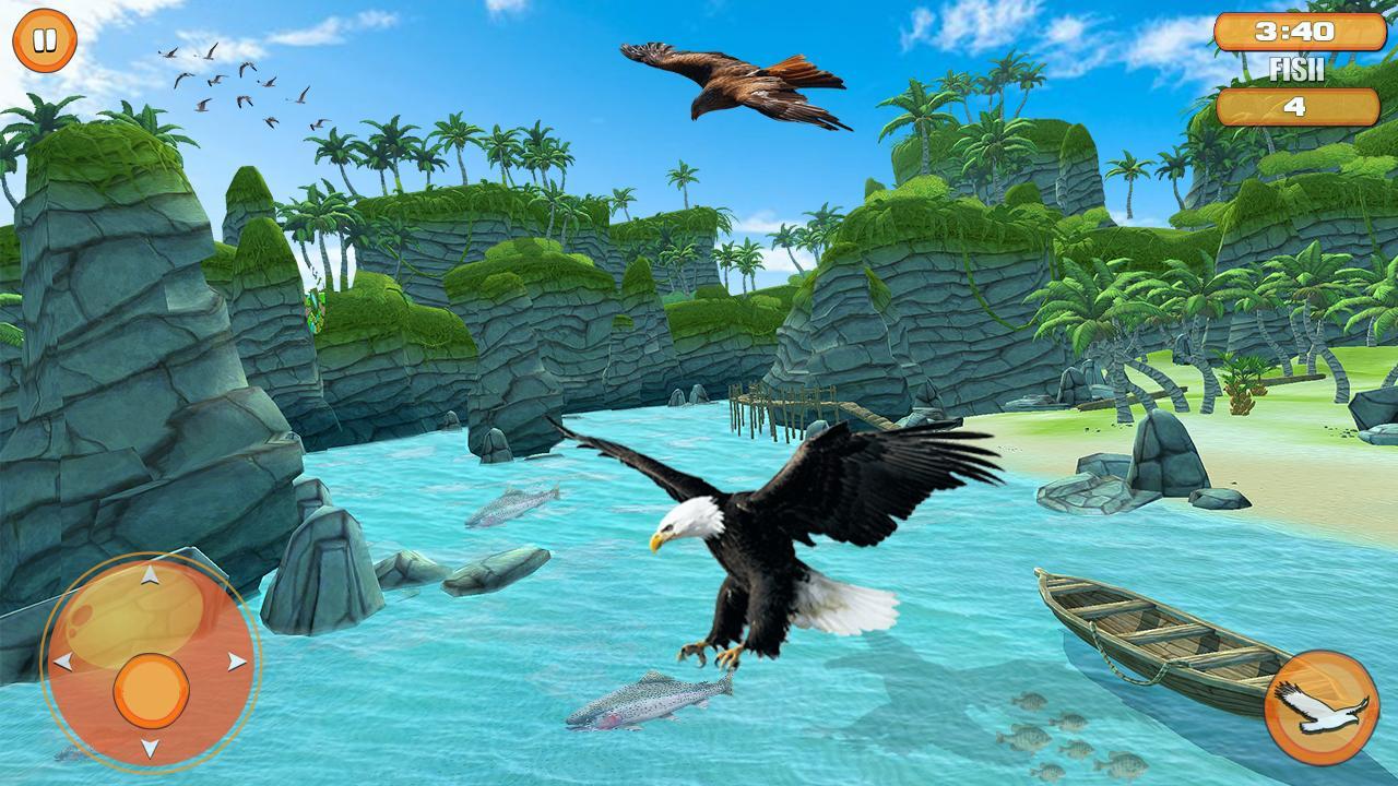 Download Eagle Hunting Journey Bird games android on PC