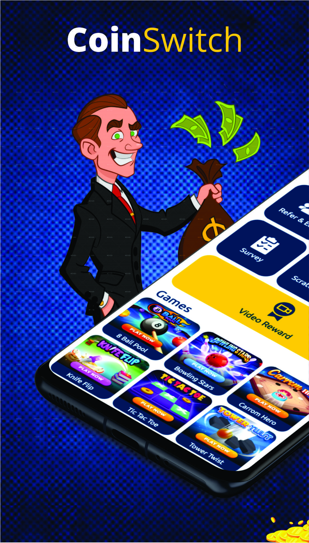 Baixe CoinSwitch no PC | Oficial GameLoop