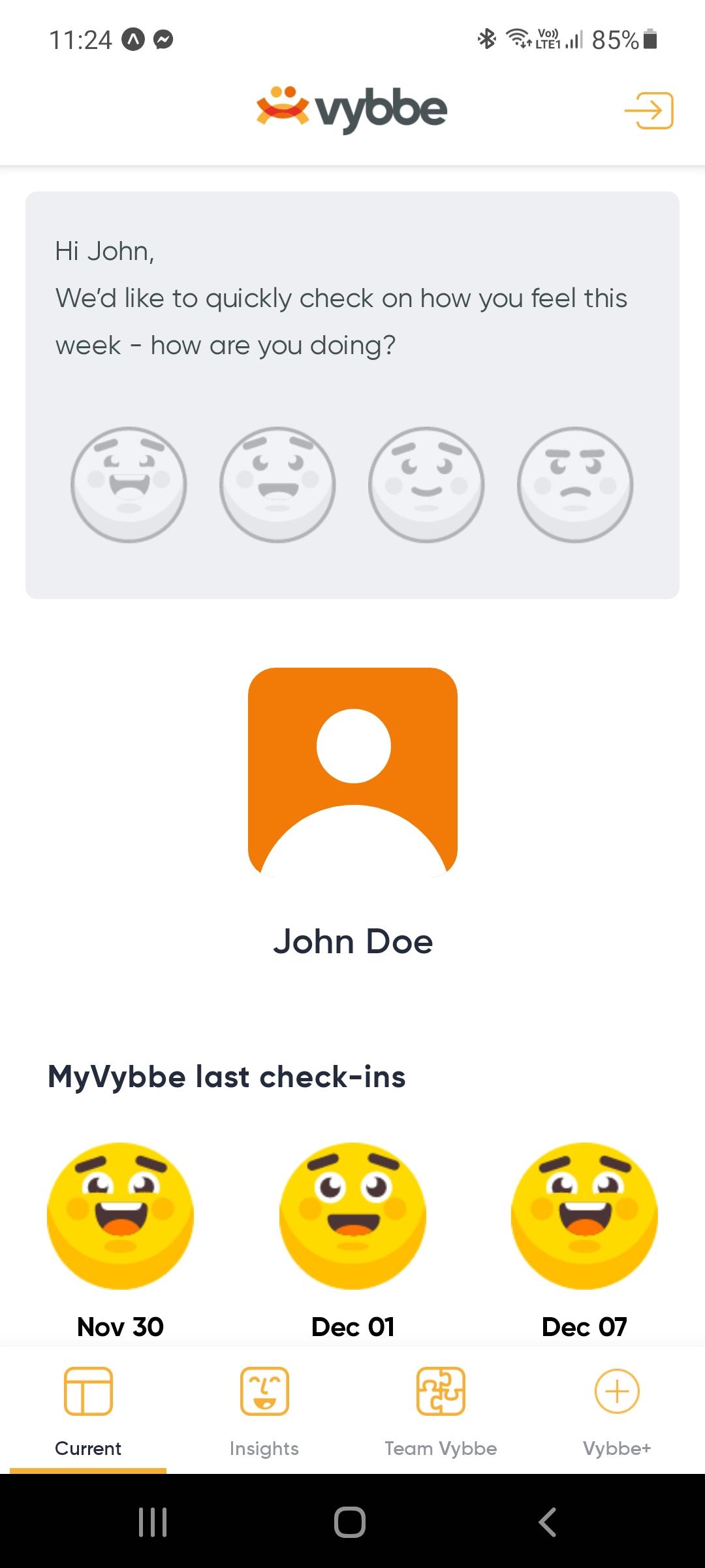Download Vybbe android on PC