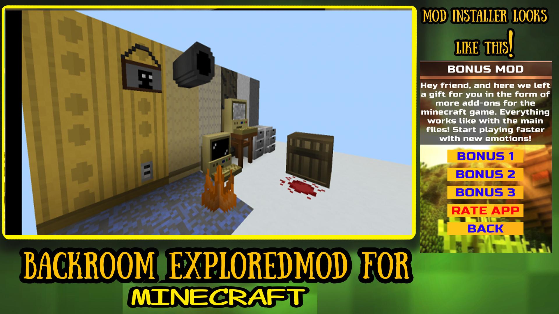 Download Backroom Mod For Minecraft android on PC