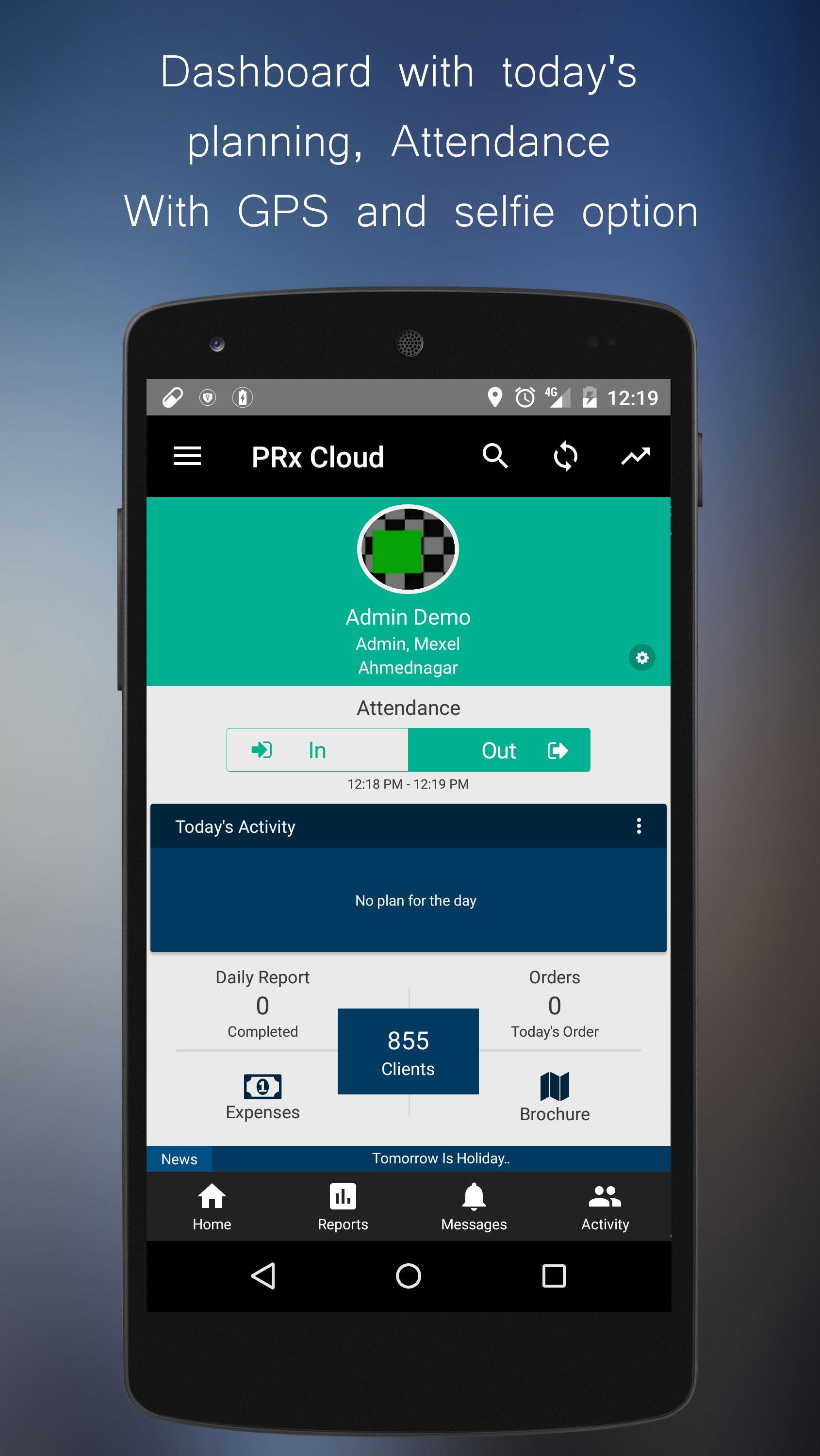 Download Prx Sales team automation SFA android on PC