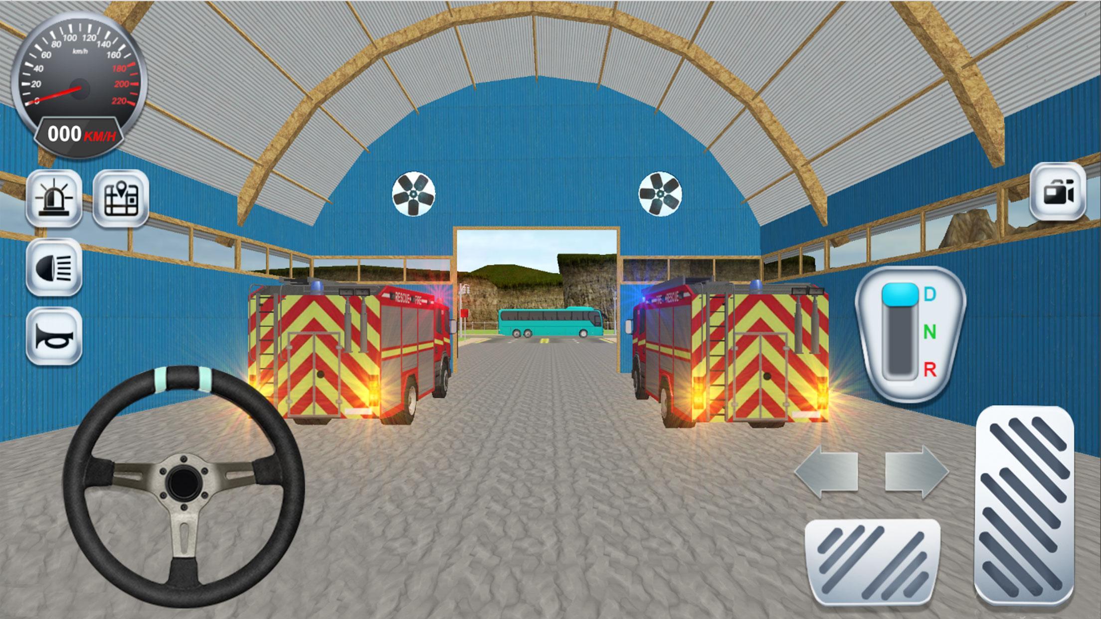 Download Modern Fire Truck Simulator 3D android on PC