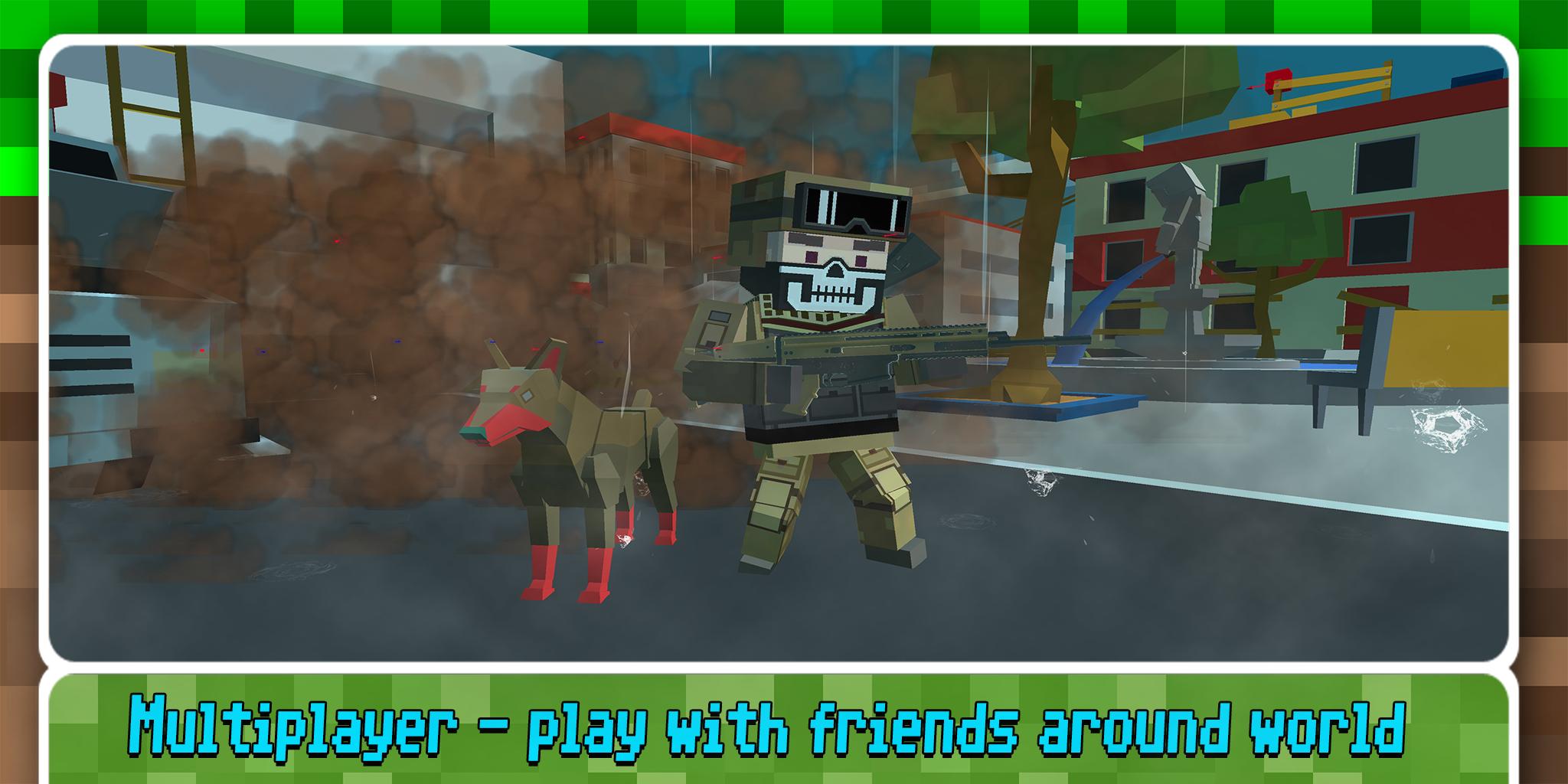 PCにShooting Blocky Combat Swat GunGame Survivalをダウンロードする| GameLoopオフィシャル