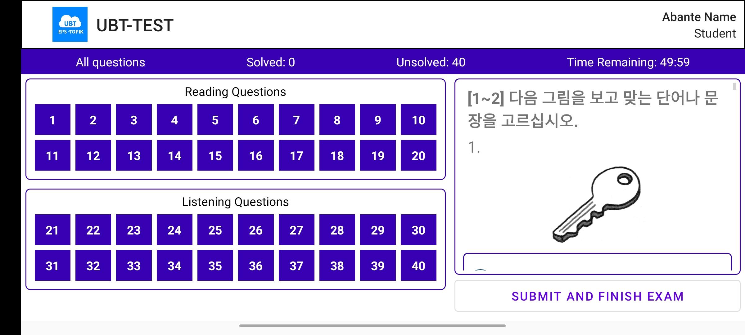 Unduh UBT EPS-TOPIK TEST di PC | Resmi GameLoop