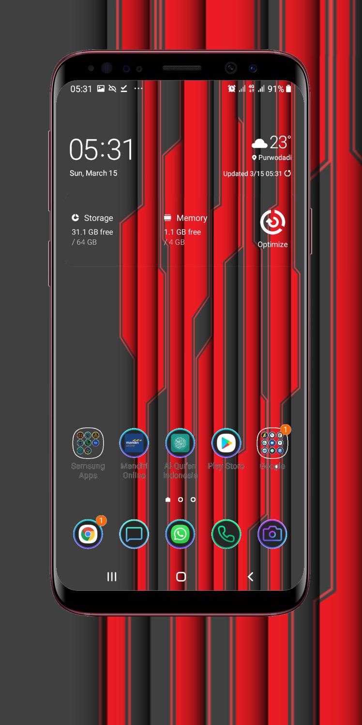 تنزيل Red And Gray Wallpaper على جهاز الكمبيوتر | مسؤول GameLoop