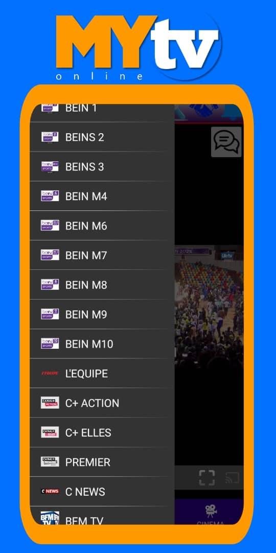 Download MY TV android on PC