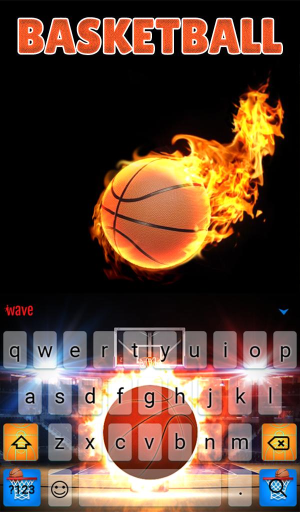 Download Basketball Animated Keyboard android on PC