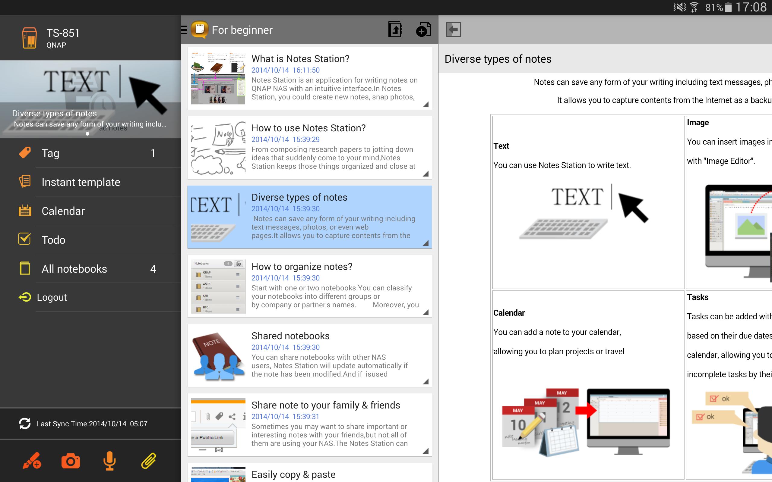 Download Qnotes HD android on PC