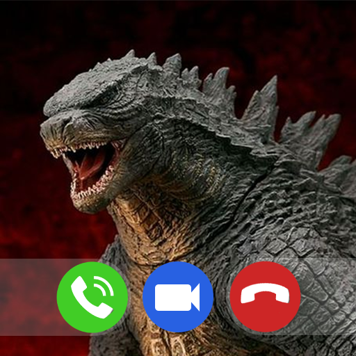 Download Godzilla Fake Video Call android on PC