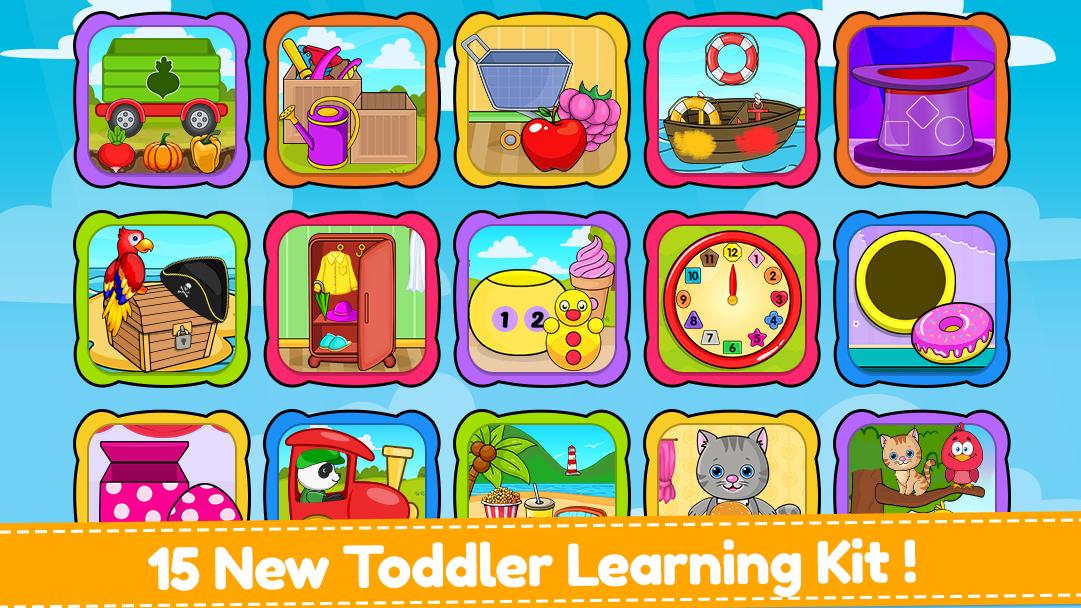 Download Toddler Games: 2-3 Year Kids android on PC