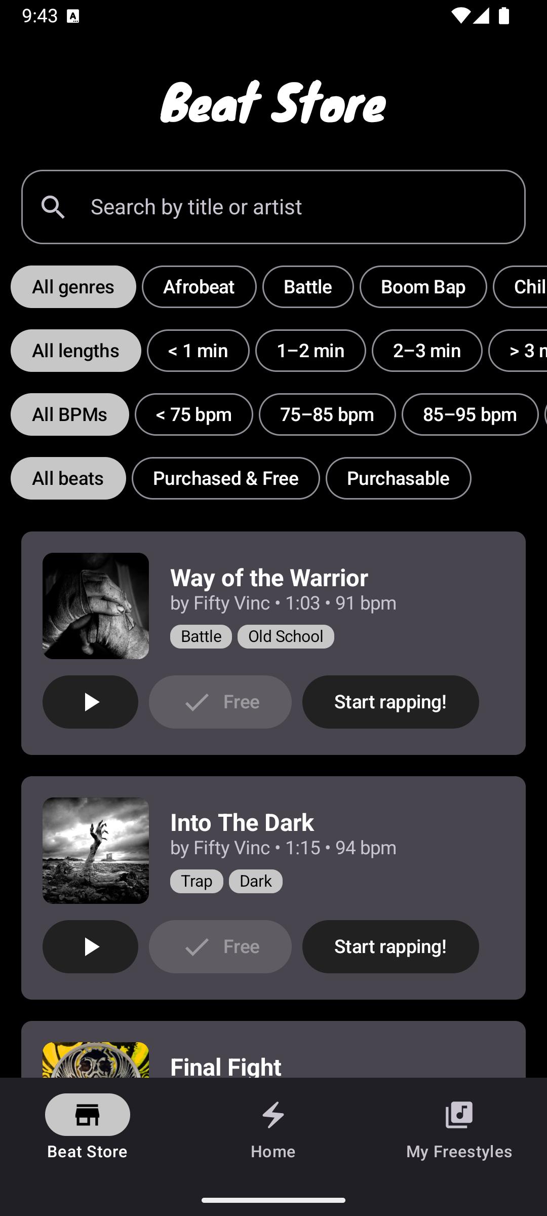 Download Freestyle Rap android on PC