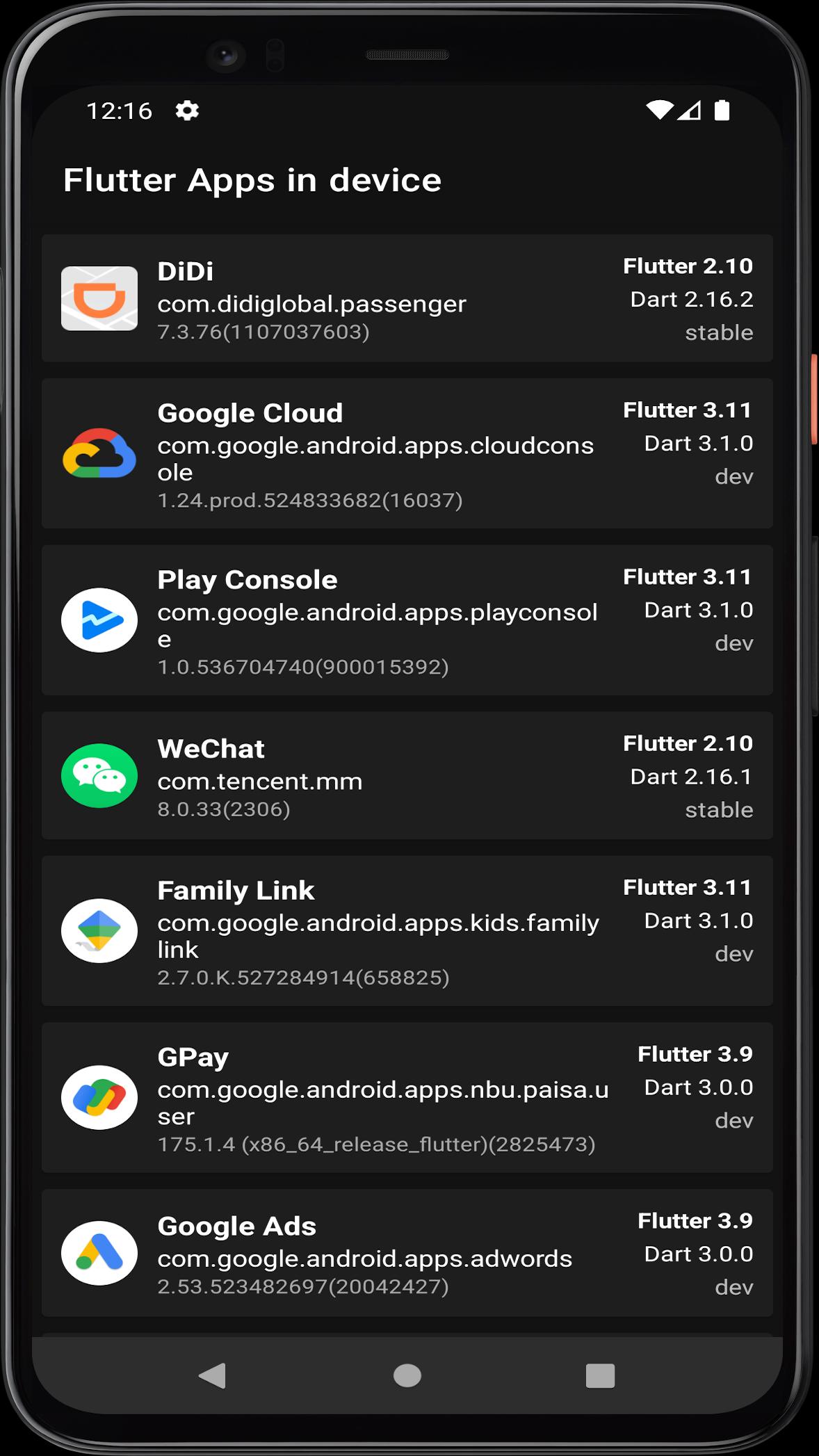 Download FlutterShark: Flutter App Info android on PC